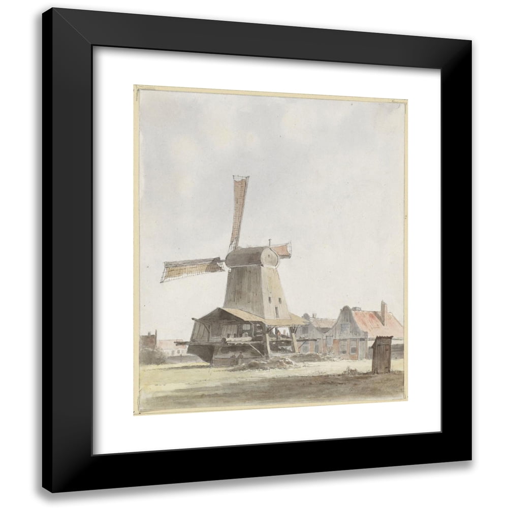 Hendrik Abraham Klinkhamer 15x18 Black Modern Framed Museum Art Print ...