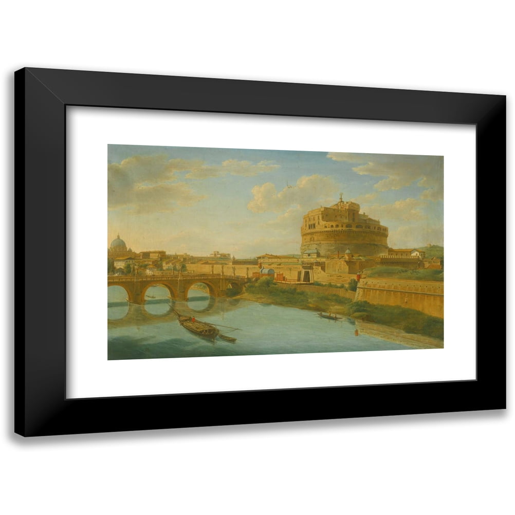Hendrik Frans Van Lint 14x11 Black Modern Framed Museum Art Print ...