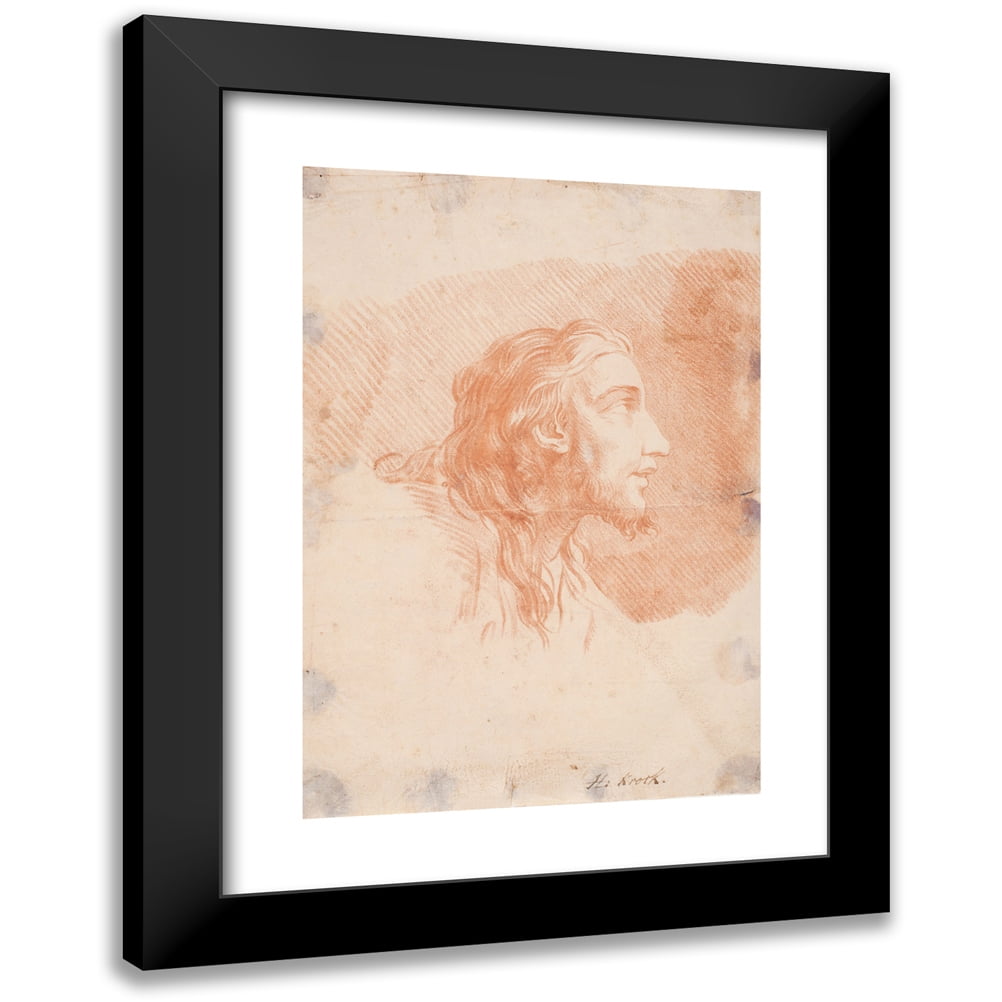 Hendrik Krock 11x14 Black Modern Framed Museum Art Print Titled - Male ...
