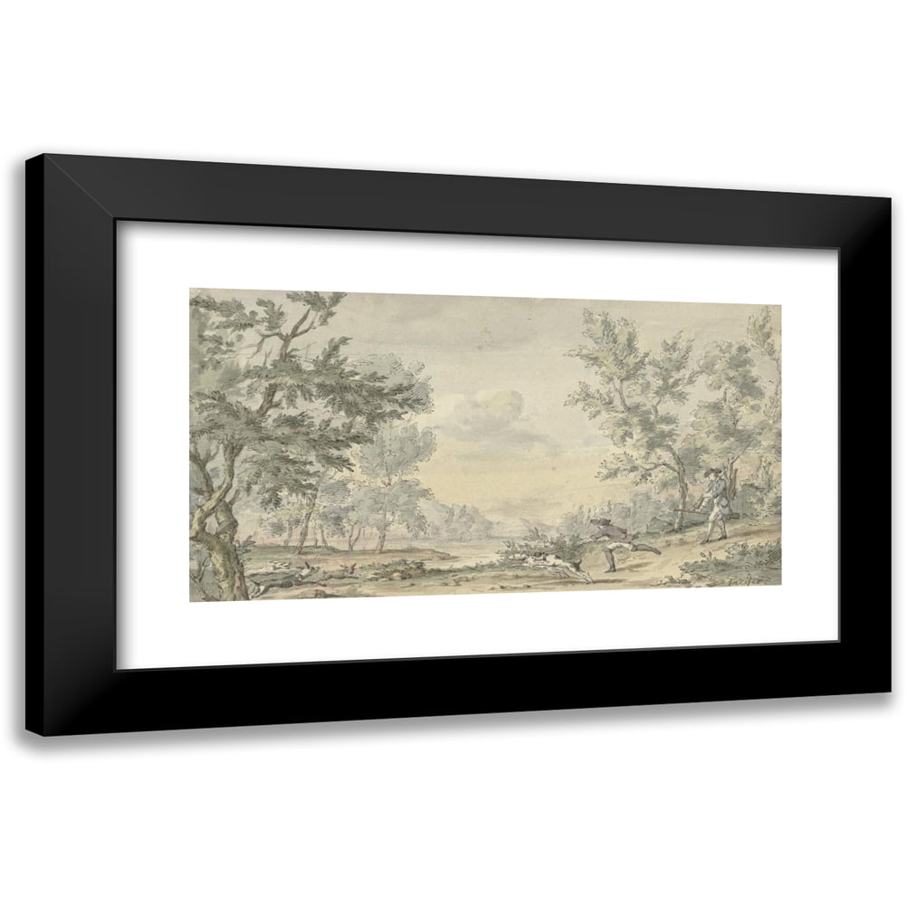 Hendrik Meijer 24x15 Black Modern Framed Museum Art Print Titled ...