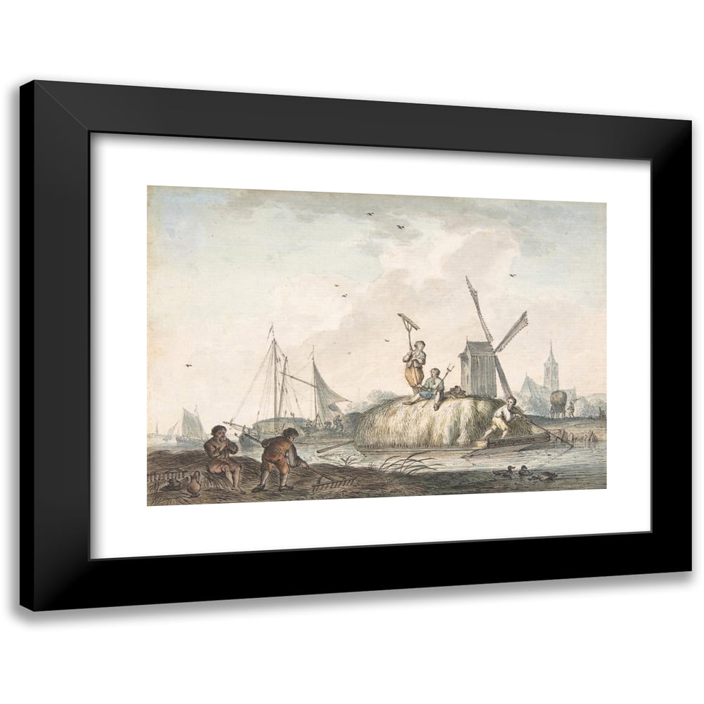 Hendrik Meijer 24x18 Black Modern Framed Museum Art Print Titled - The ...