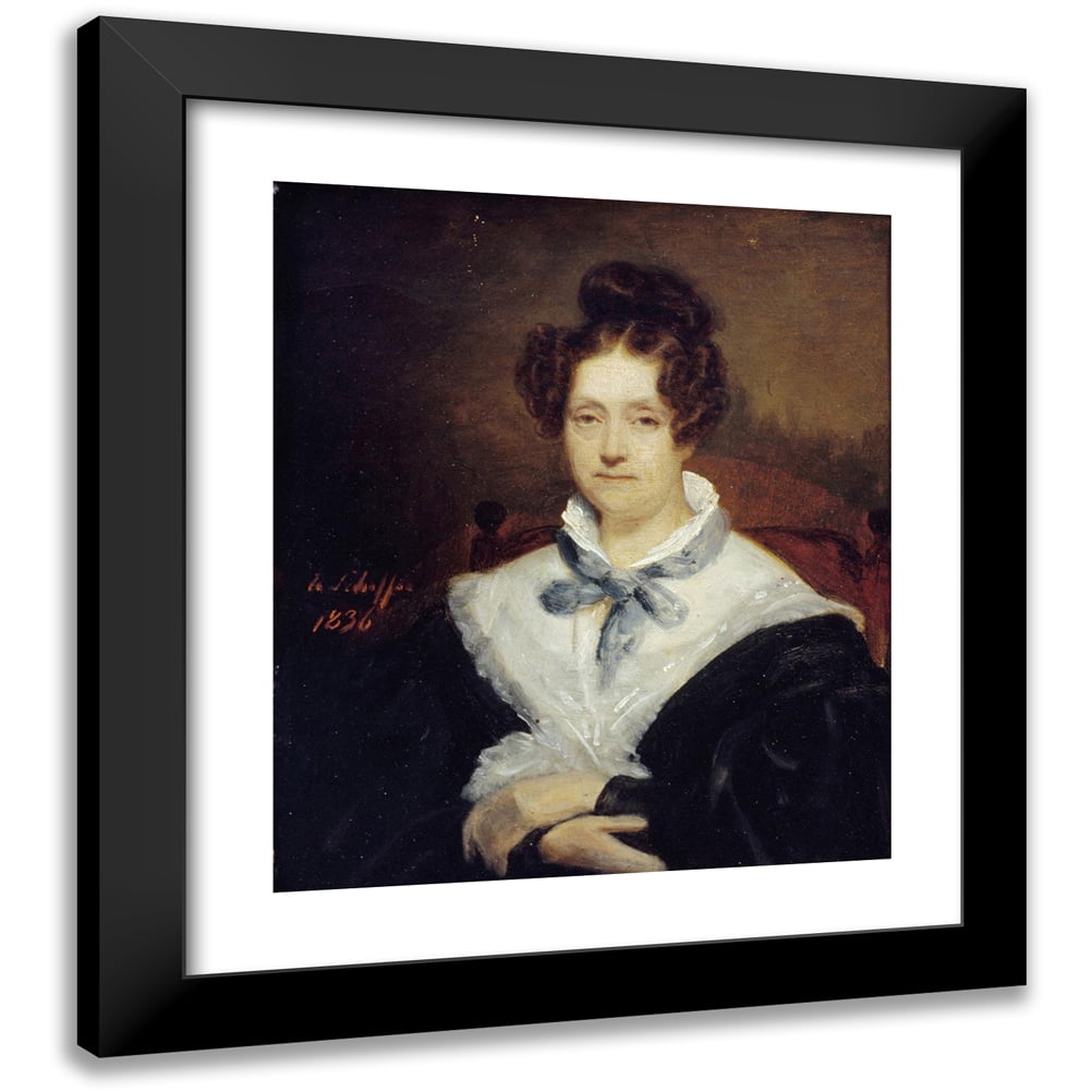 Hendrik Scheffer 15x17 Black Modern Framed Museum Art Print Titled ...