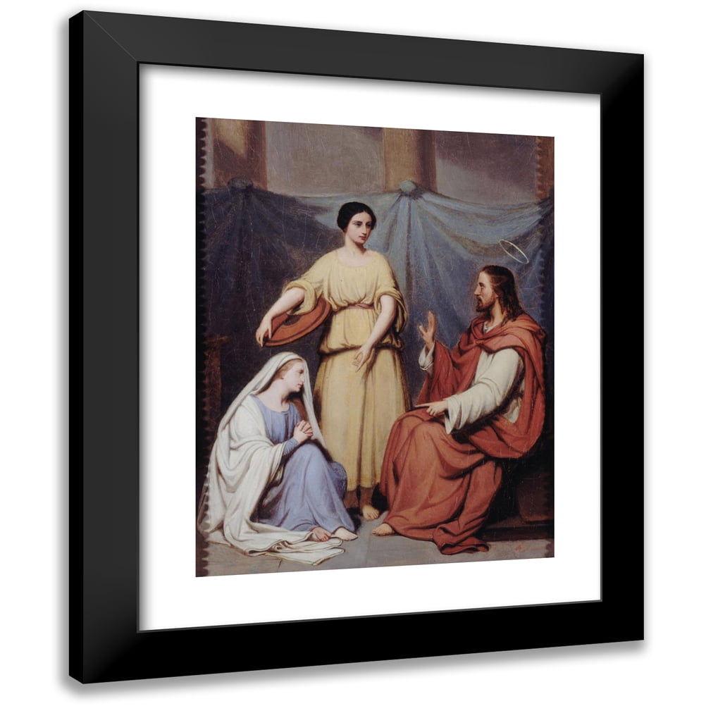 Hendrik Scheffer 15x18 Black Modern Framed Museum Art Print Titled ...