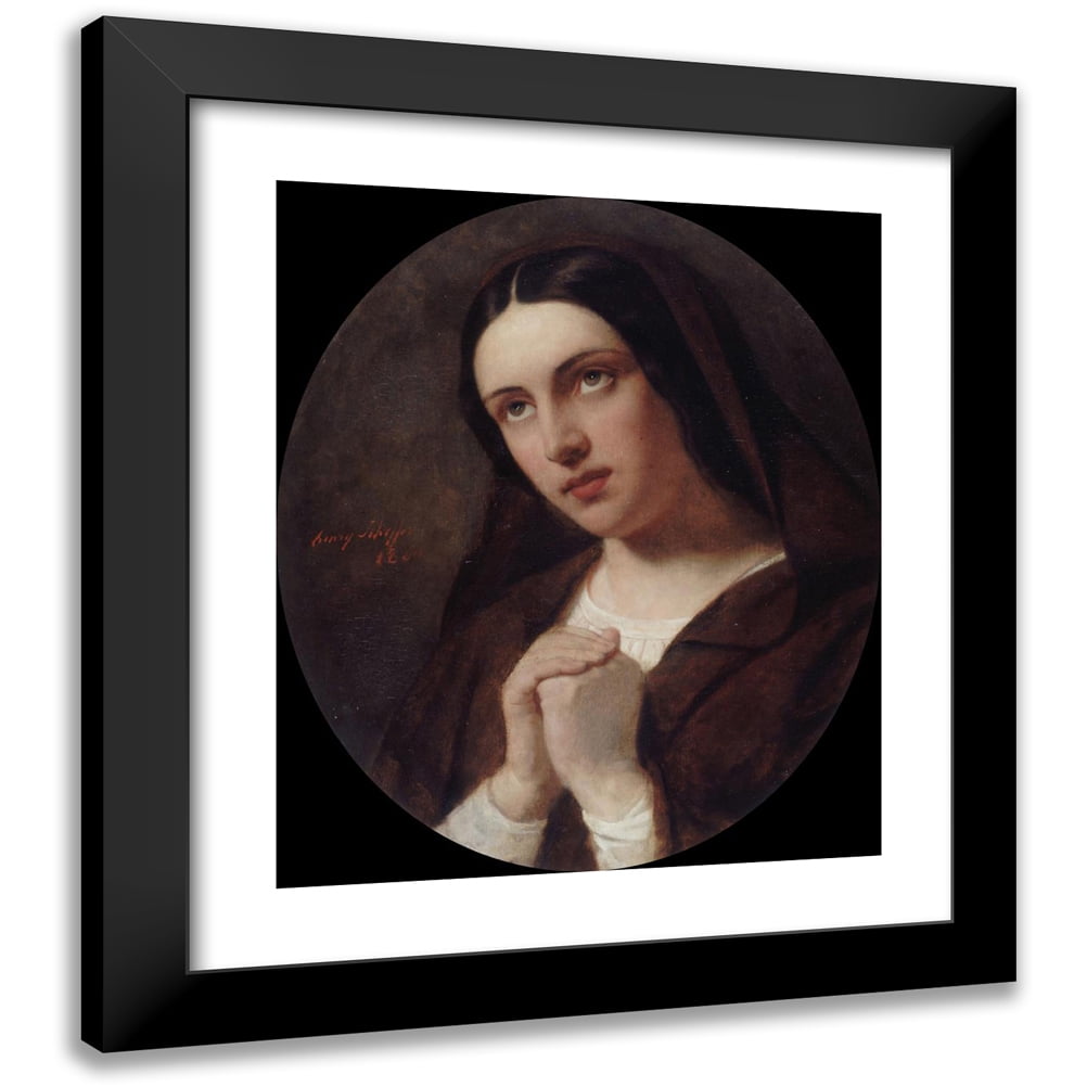 Hendrik Scheffer 20x23 Black Modern Framed Museum Art Print Titled ...