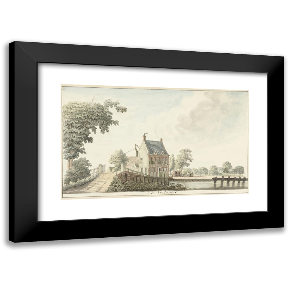 Hendrik Tavenier 14x11 Black Modern Framed Museum Art Print Titled ...