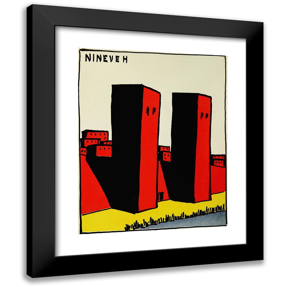 Hendrik Willem Van Loon 12x14 Black Modern Framed Museum Art Print ...