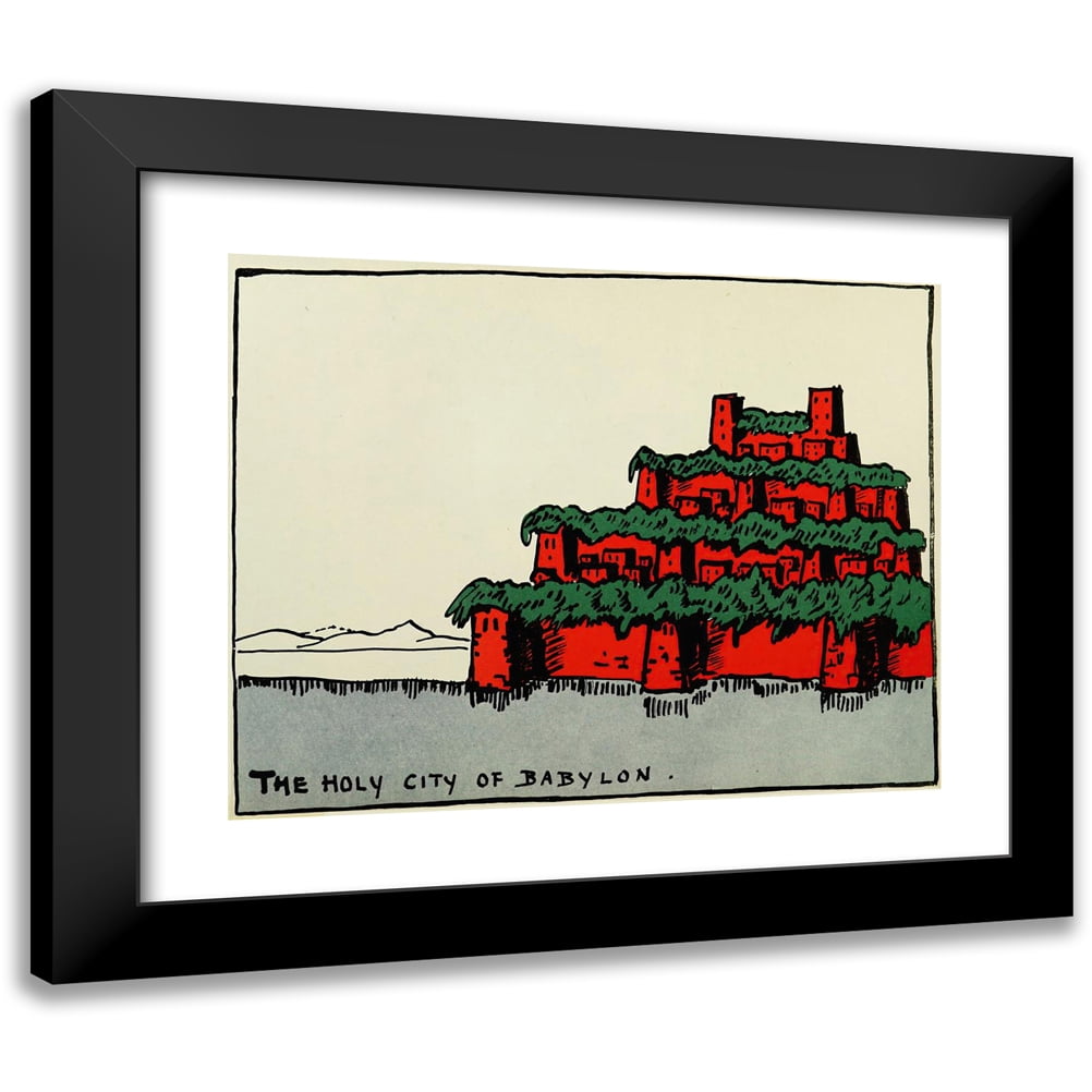 Hendrik Willem Van Loon 24x20 Black Modern Framed Museum Art Print ...