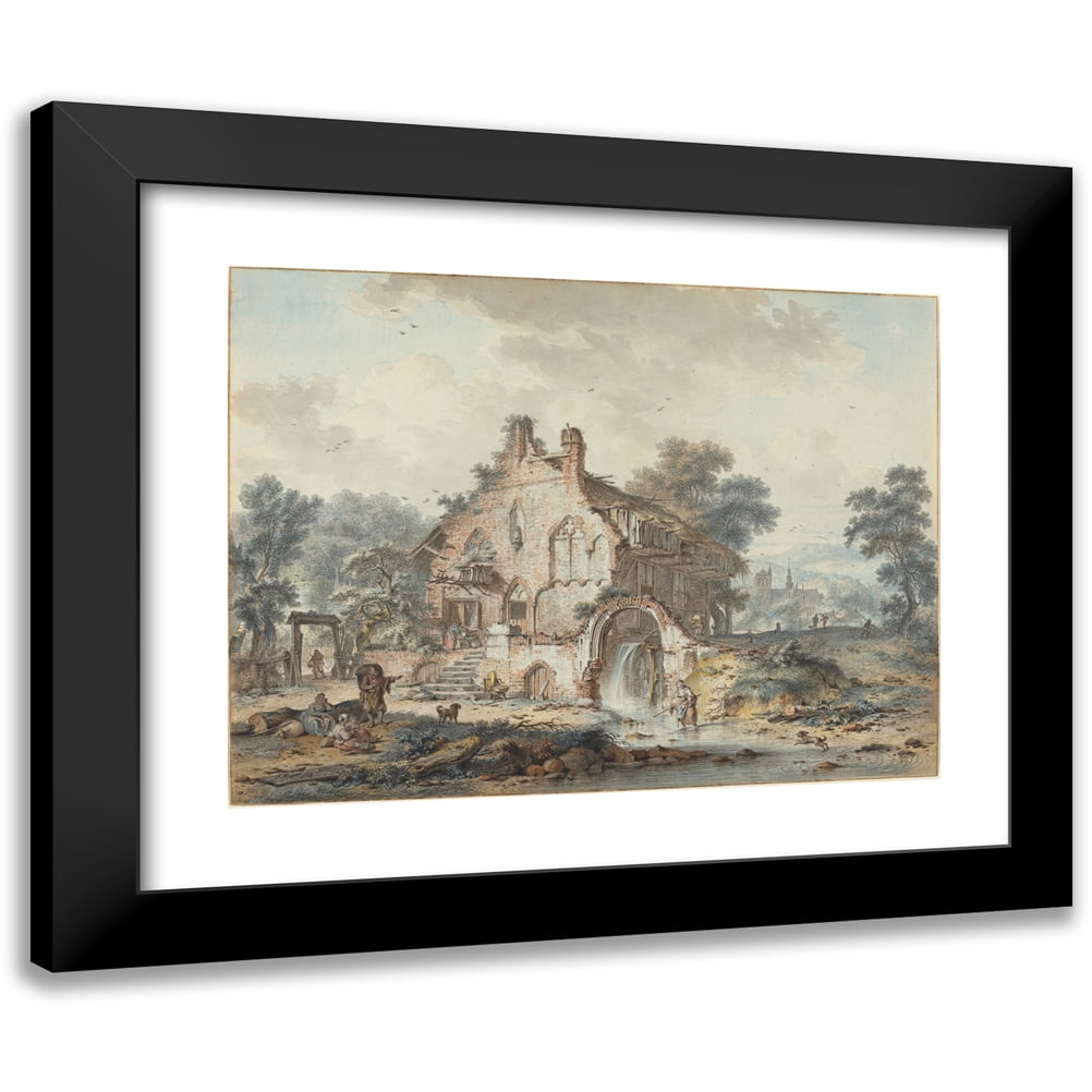 Hendrik de Meyer II 18x15 Black Modern Framed Museum Art Print Titled ...