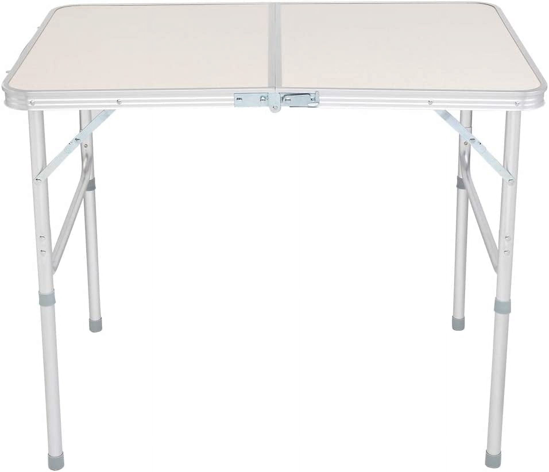 Henf 6 FT Aluminum Folding Table, Portable Camping Table Lightweight ...