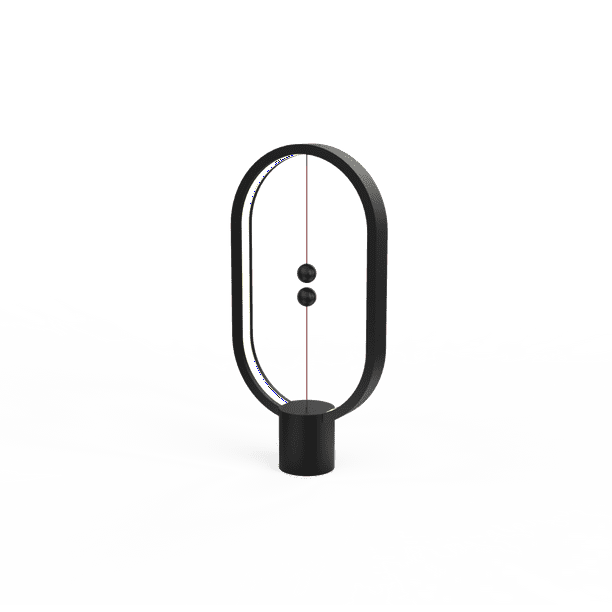 Heng Balance Lamp Ellipse Plastic USB Chargeable, Black - Walmart.com
