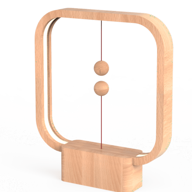 Heng Balance desk Lamp Square, LIGHT WOOD - Walmart.com