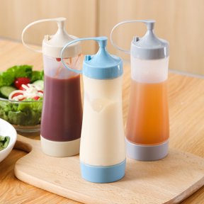 Vorkoi Clear Syrup Dispenser, Plastic Honey Pourer, 8 Oz Glass Bottle ...