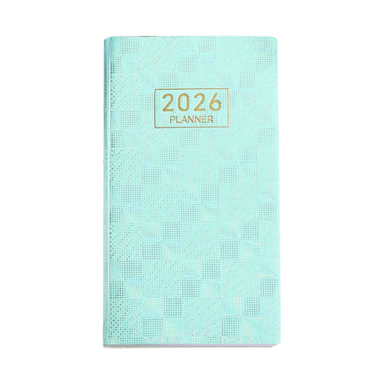 HengDidi 2026 Edition A6 Mini Daily Planner Notebook Portable Organizer ...