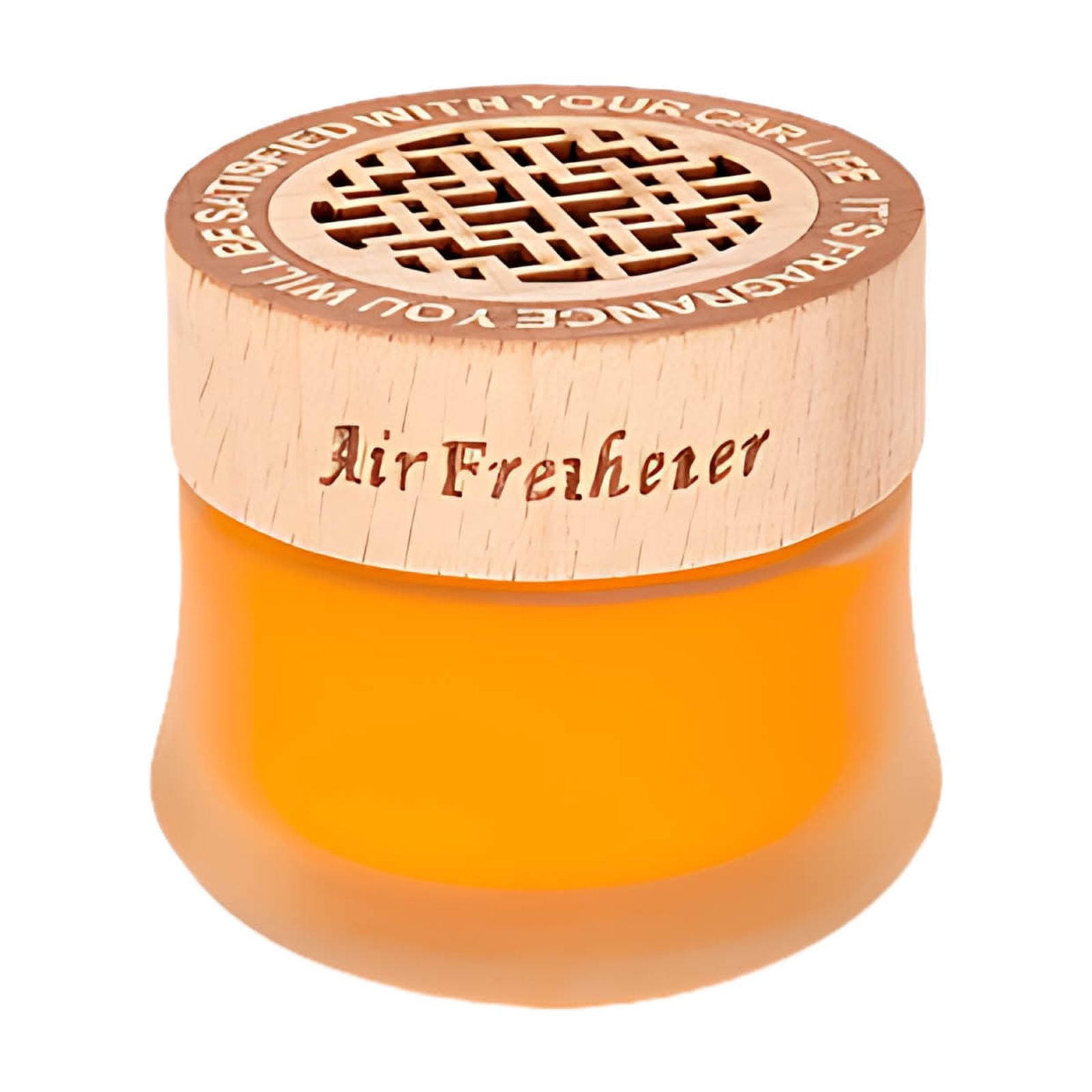 HengDidi Adjustable Lid Solid Car Air Freshener with Long-Lasting Lemon ...