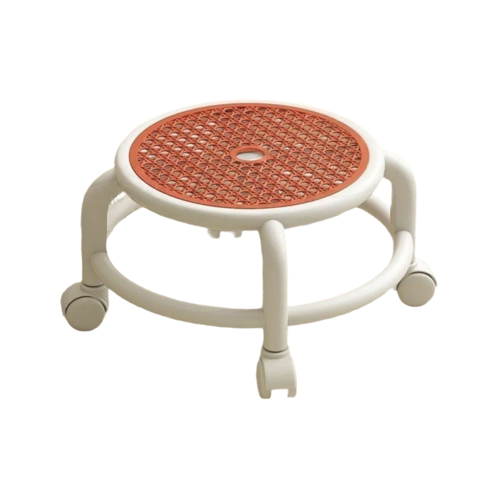 HengDidi Breathable Ventilation Wheel Rolling Stool Compact with Swivel ...