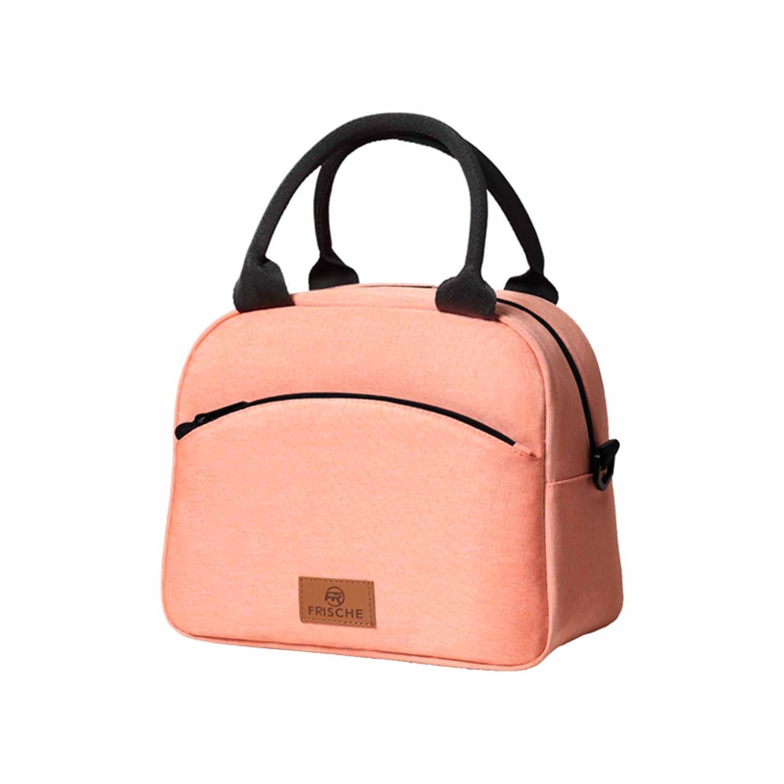 HengDidi Dual-Use Tote and Shoulder Strap Insulated Lunch Bag, Large ...