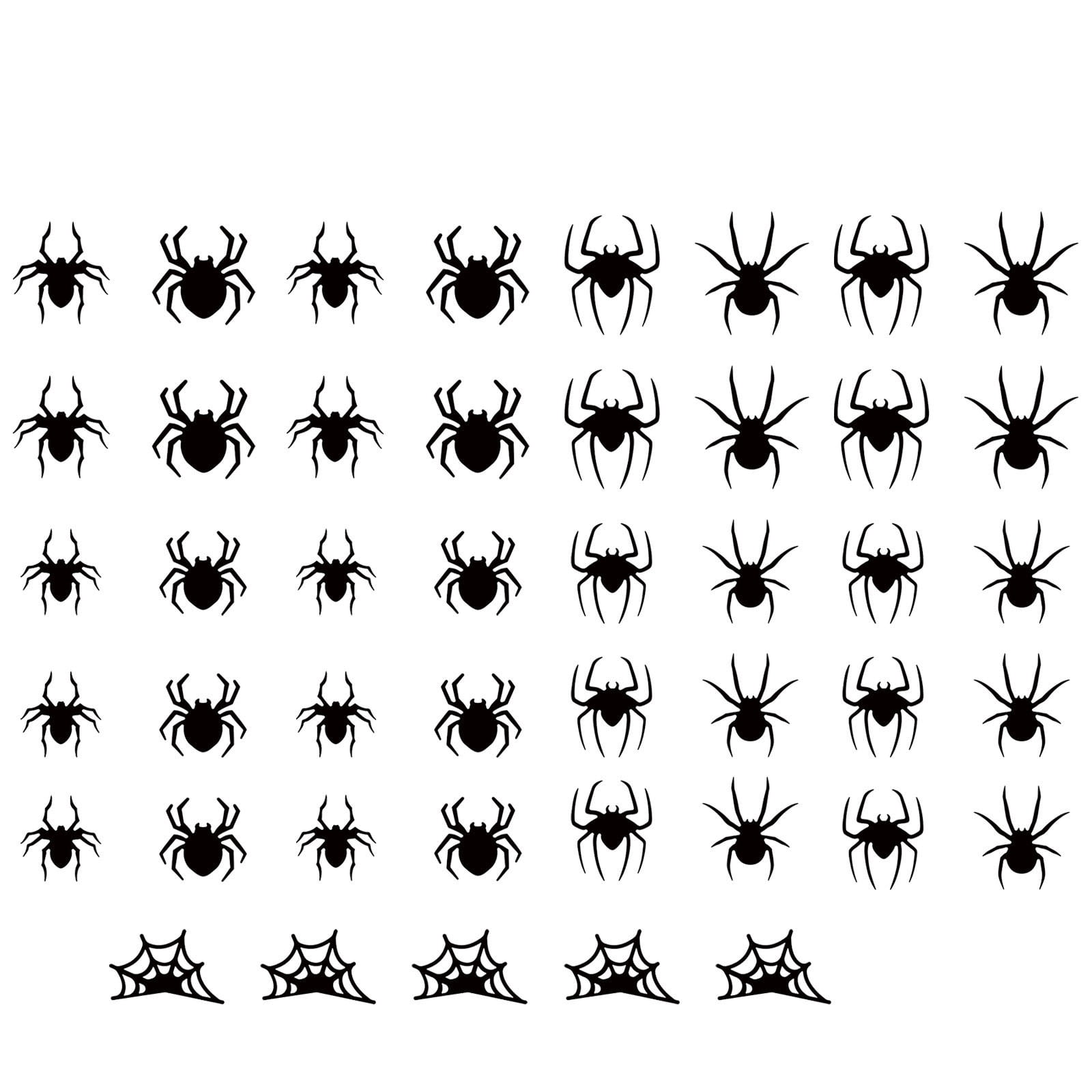 HengDidi Flashing LED 3D Spider Halloween Wall Window Decoration for ...