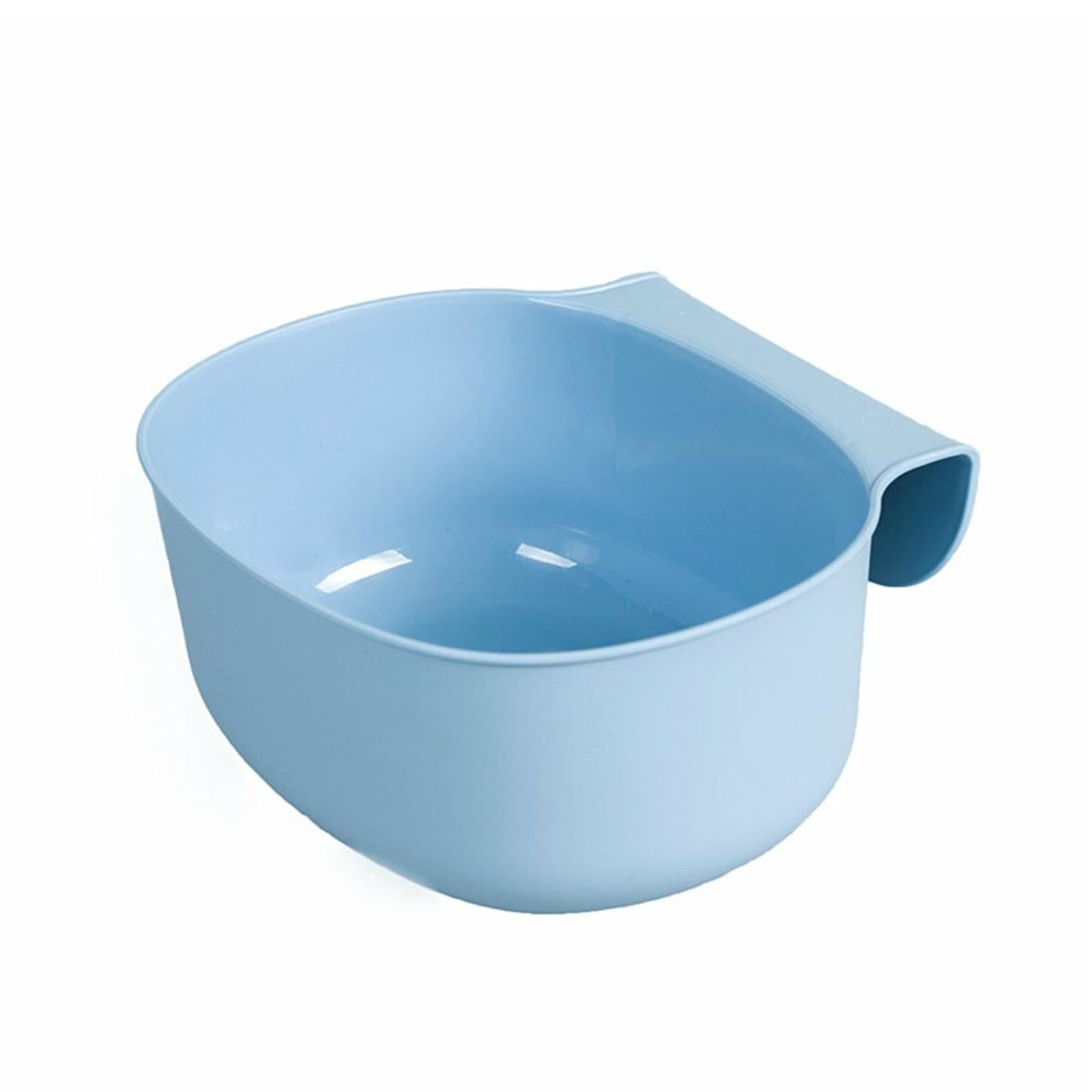 HengDidi Four-Handle Open-Top Plastic Storage Bin for Pantry Kitchen ...