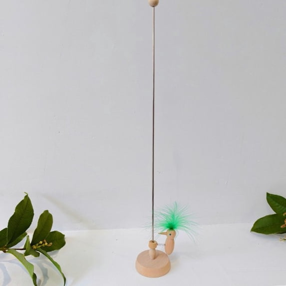 HengDidi Natural Wood Nodding Woodpecker Desk Toy for Stress Relief ...