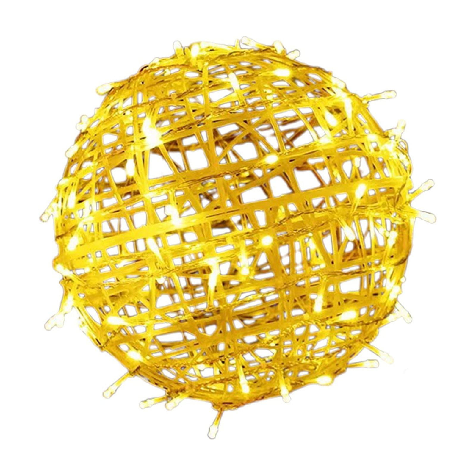 HengDidi Outdoor Balls String Solar Lights Hanging (7.87*7.87*7.87 in ...