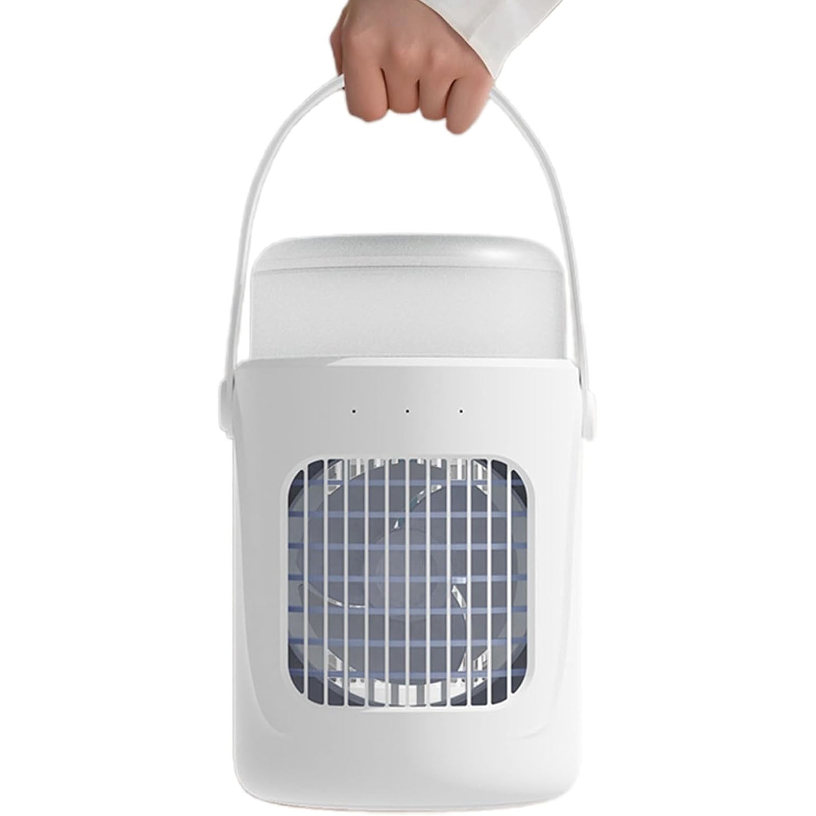 HengDidi Plug-in USB Desktop Air Fan with Humidification, LED Night ...