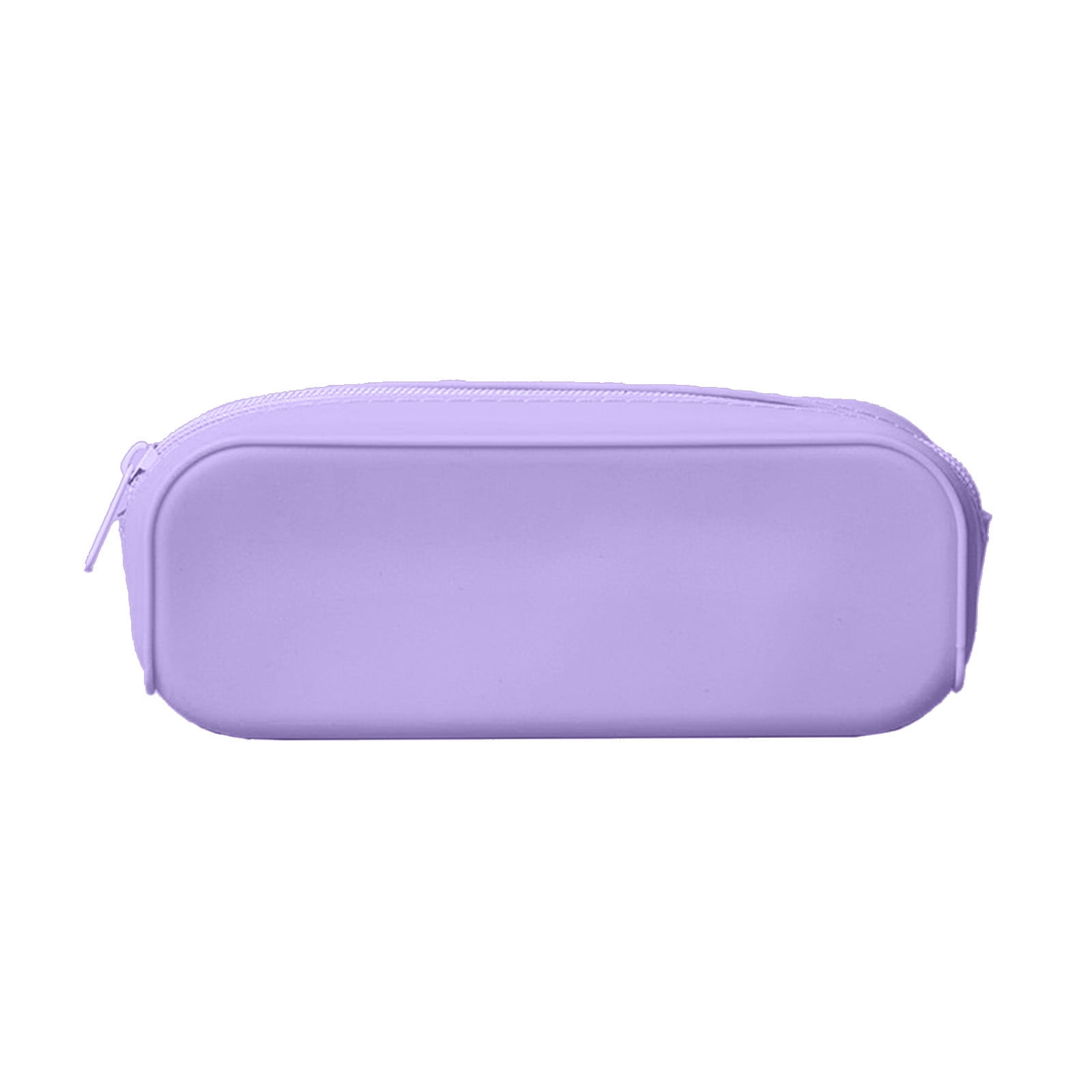 PUREKKI Premium Silicone Zipper Pouch - Large Capacity Soft Pen ...