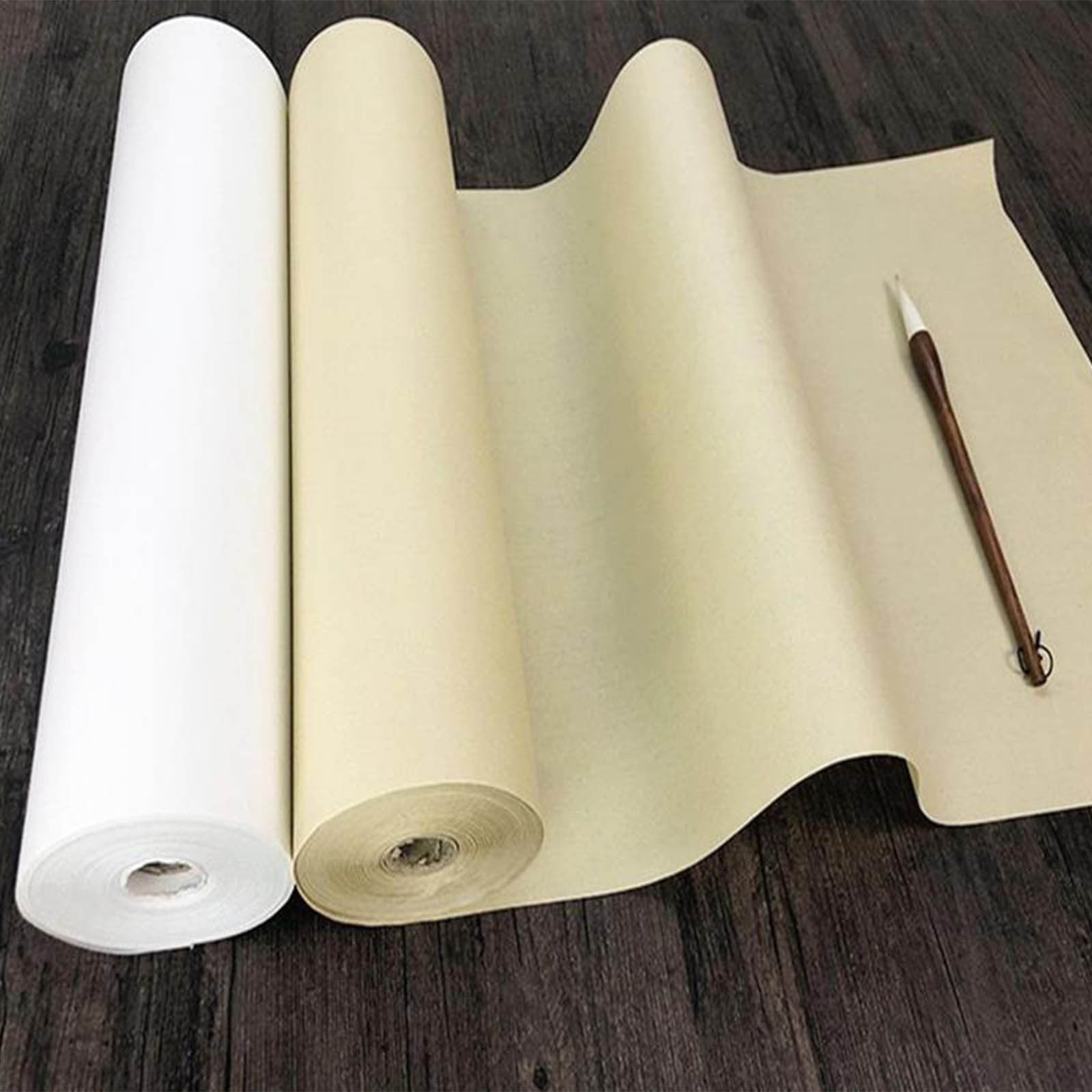 HengDidi Premium Xuan Paper Roll - 50cm x 50m Traditional Rice Paper ...