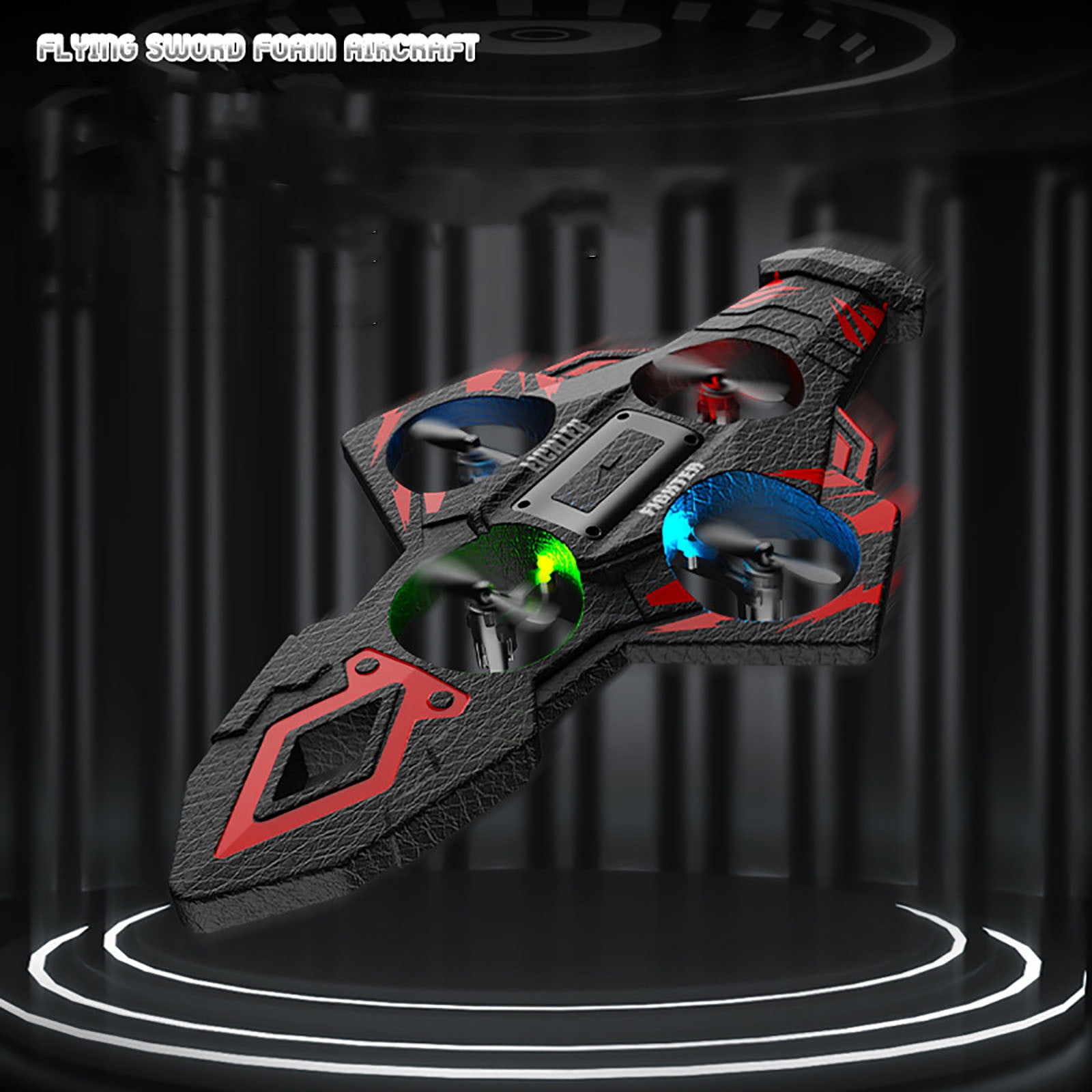 HengDidi Remote Control Flying Sword Stunt Toy with LED Lights for ...