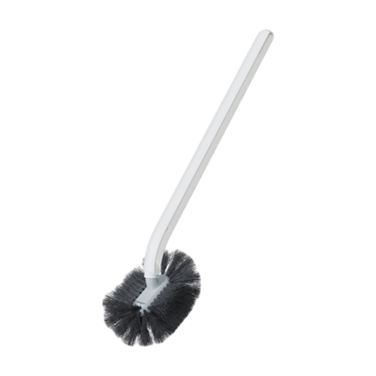 HengDidi S-Shaped Elbow Toilet Brush with Dense Soft Bristles, Long ...