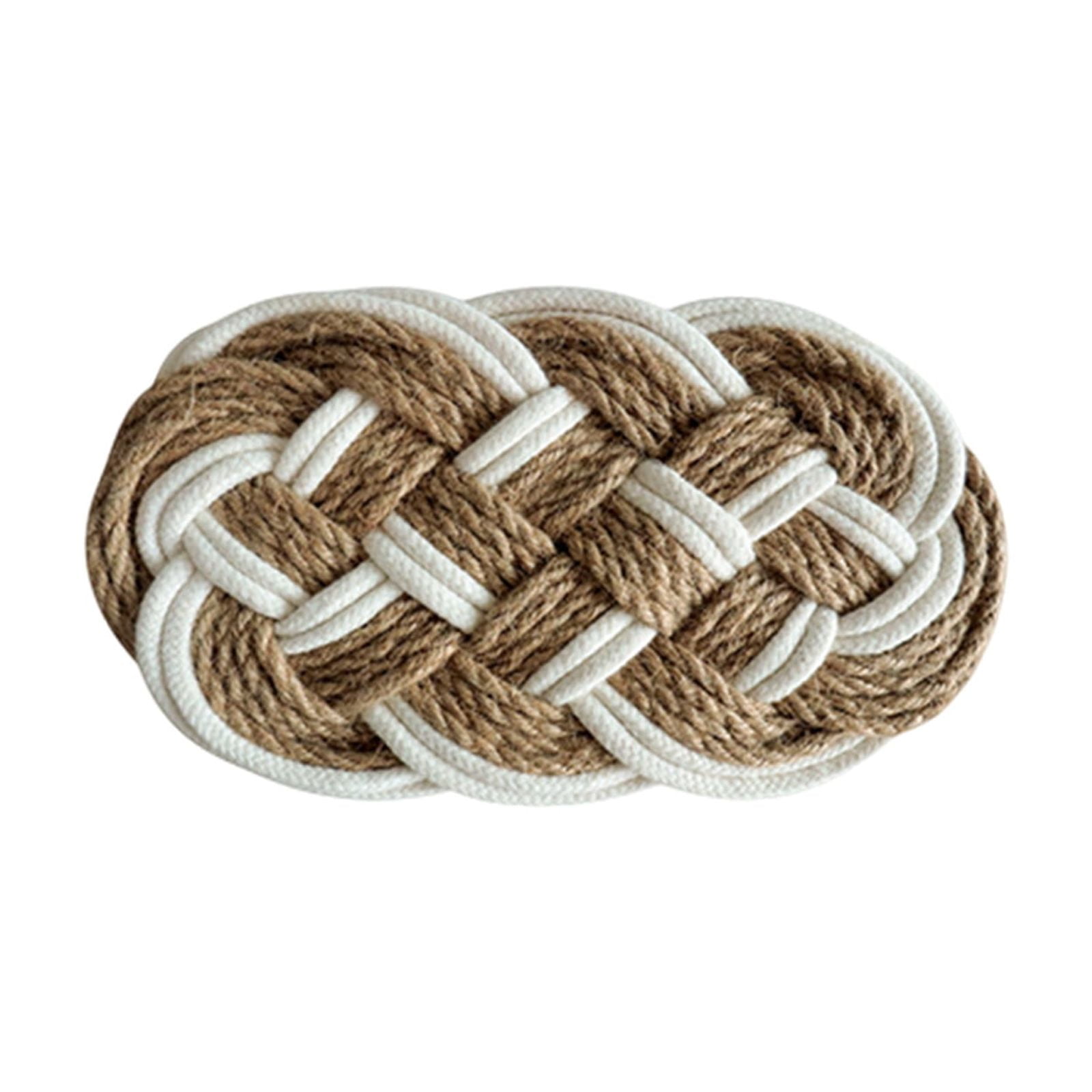 HengDidi Scandinavian Style Round Insulation Mat Made of Cotton and ...