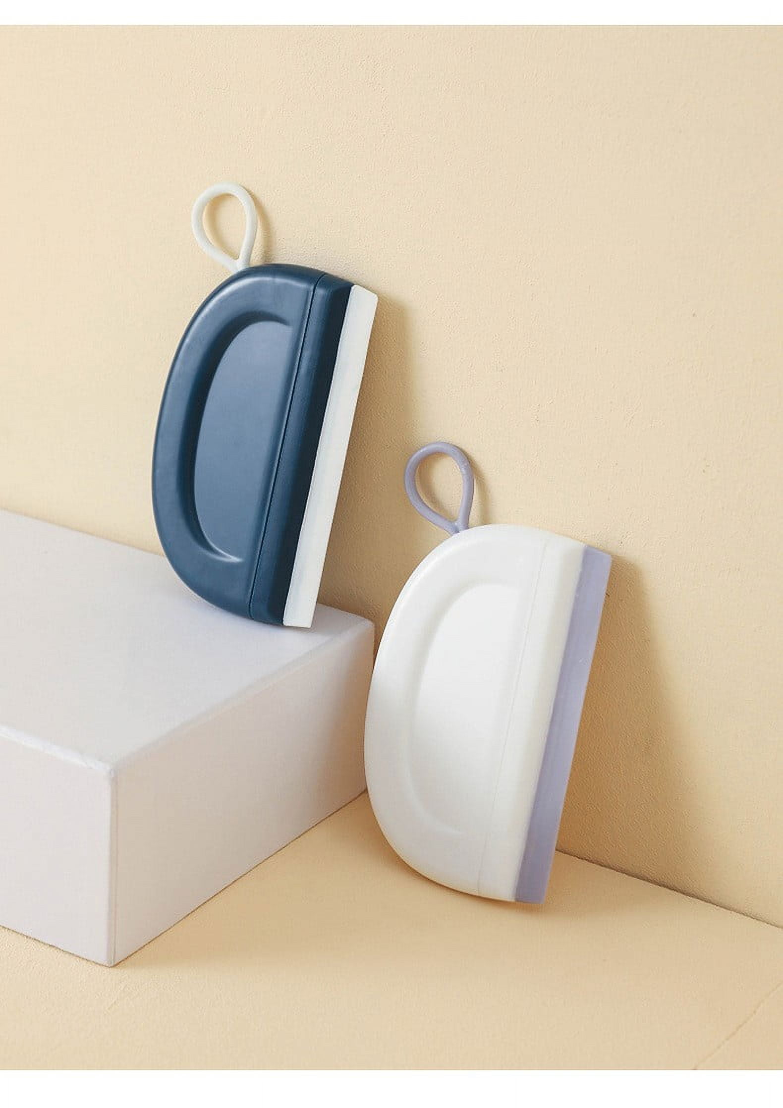 HengDidi Silicone Squeegee with Hanging Hook, Multi-Surface Window ...