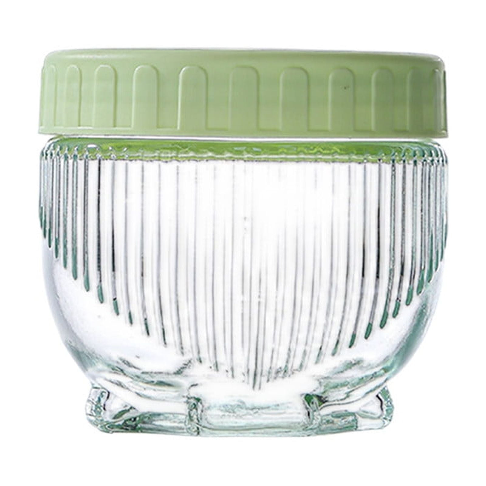 HengDidi Stackable Paw Shaped Glass Storage Jars with Lids Airtight ...