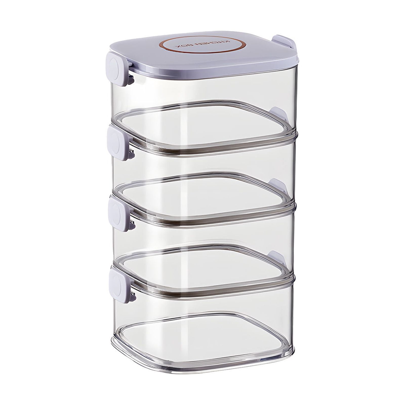 HengDidi Stackable Transparent Spice Organizer Modular Storage ...