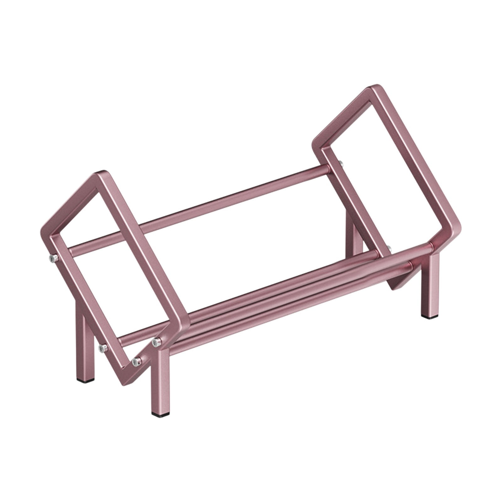 HengDidi Stainless Steel Desktop Bookshelf with Corrosion-Free Design ...