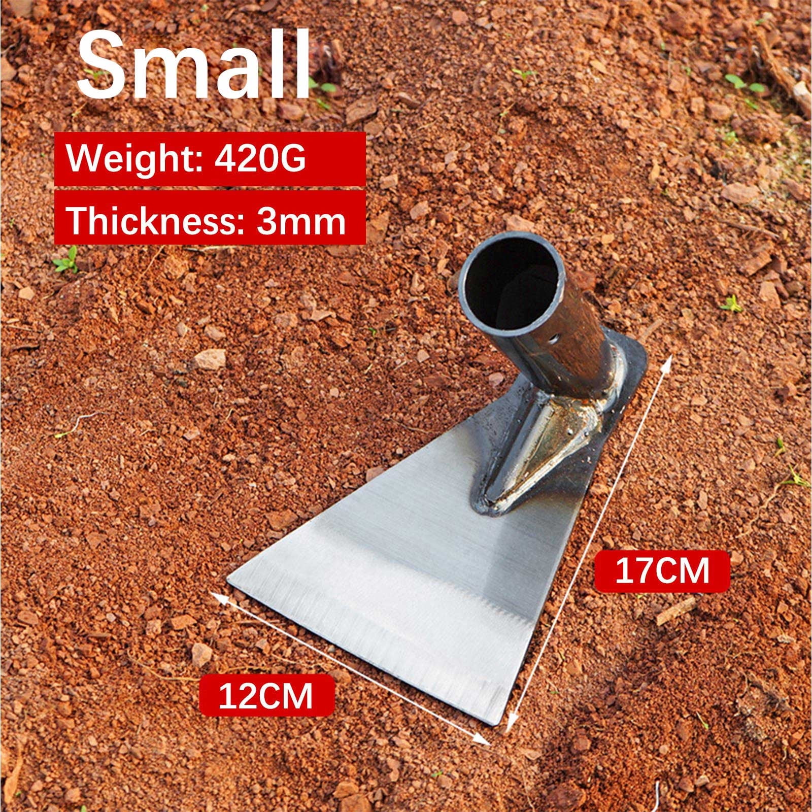 HengDidi Thickened Manganese Steel Forged Garden Hoe - Efficient ...