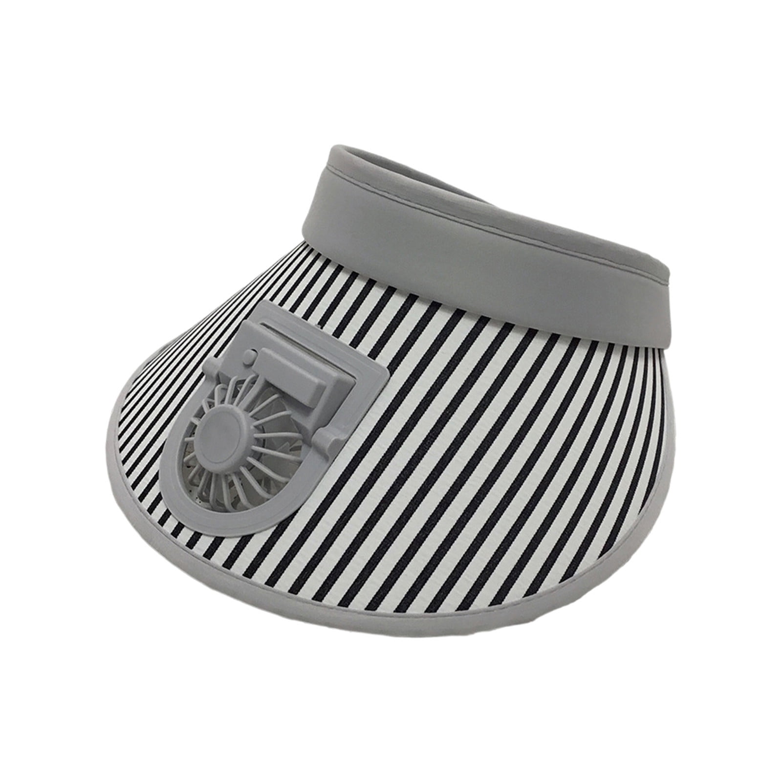 HengDidi USB Rechargeable Cooling Fan Sun Hat with Adjustable Wind ...