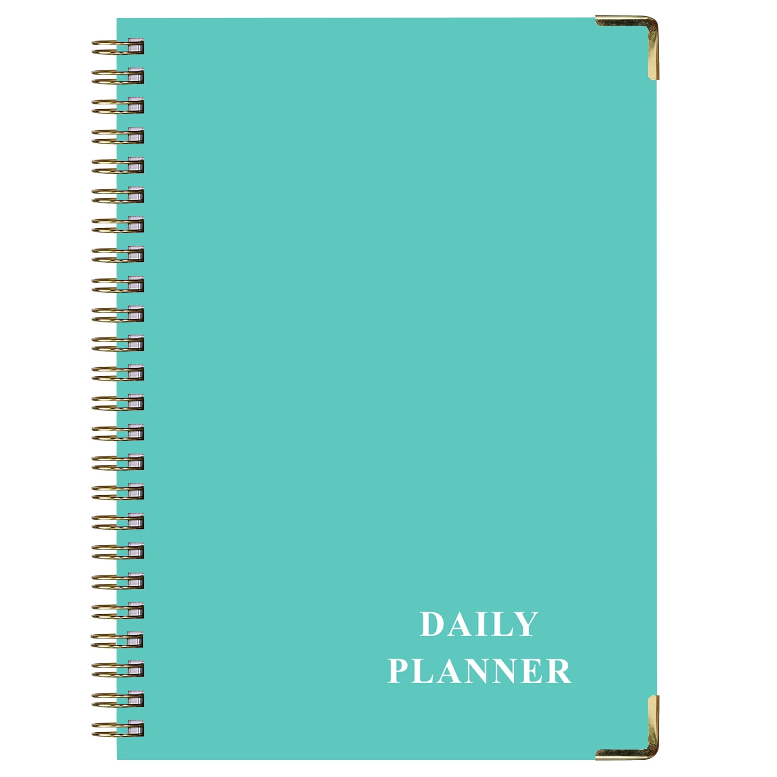 HengDidi Weekly To-Do Planner Notebook with Built-In Pockets A5 Coil ...