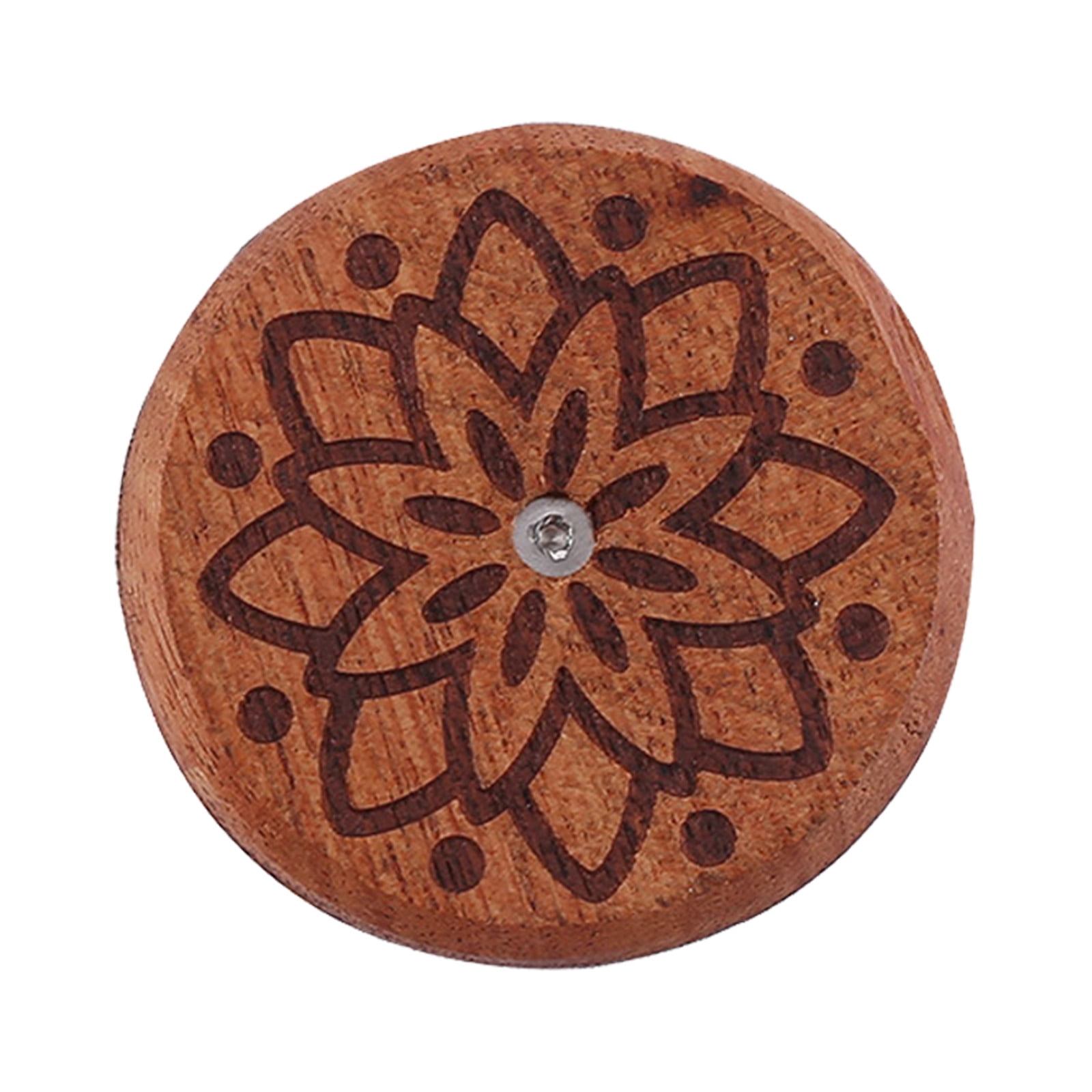 HengDidi Wooden Handle Bread Cutter Knife - Portable Round Bread Slicer ...