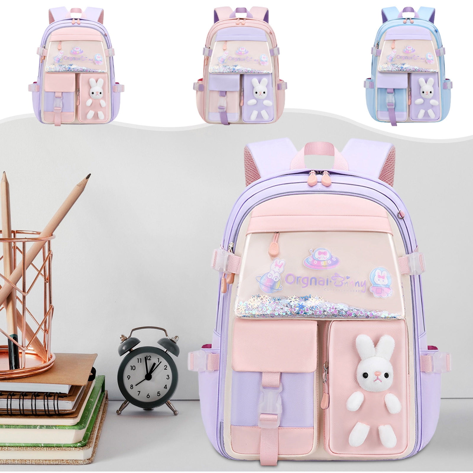 HengDidi Youth Themed Water Resistant Backpack for 6-12 Ages Ergonomic ...