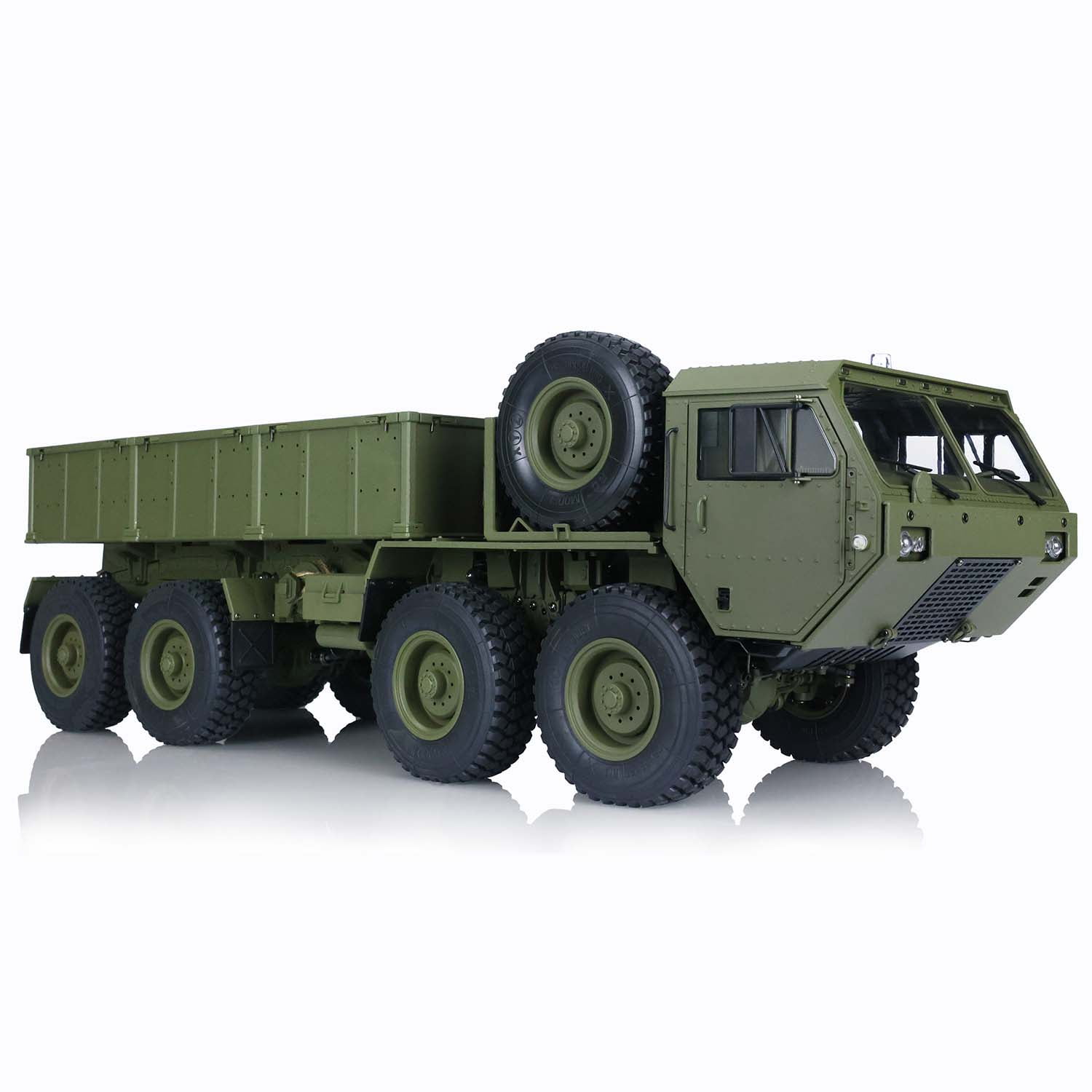 HengGuan Hg 1/12 Rc Us Military Truck Metal 8Wd Chassis Model 2.4G ...