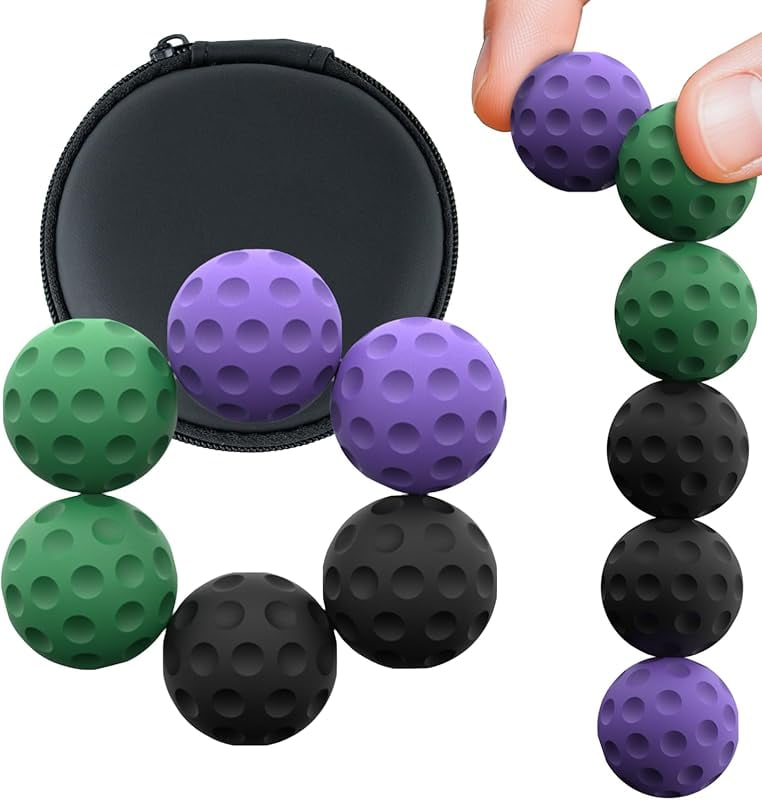 HengLiSam Silicone Magnetic Stress Balls, Fidget Magnet Toy with Pro ...
