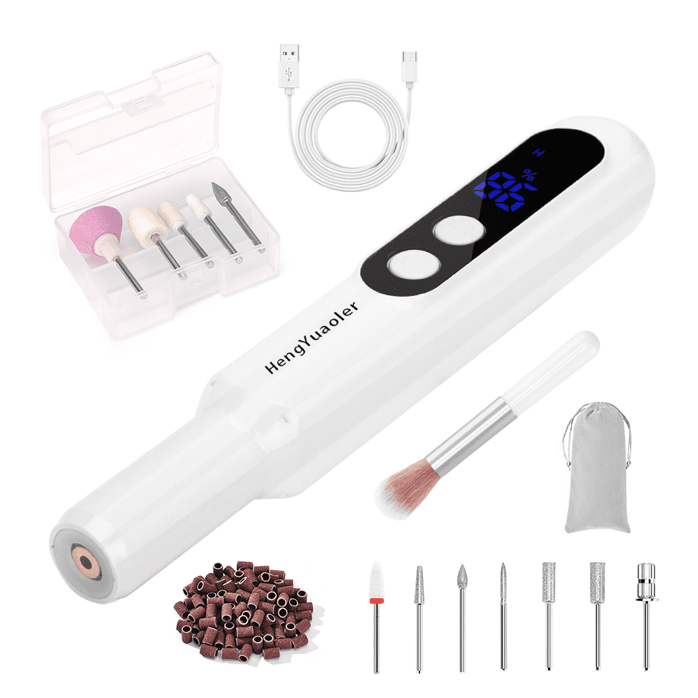 HengYuaoler Nail Filers Electric Kit: Lightweight Cordless Design (0 ...
