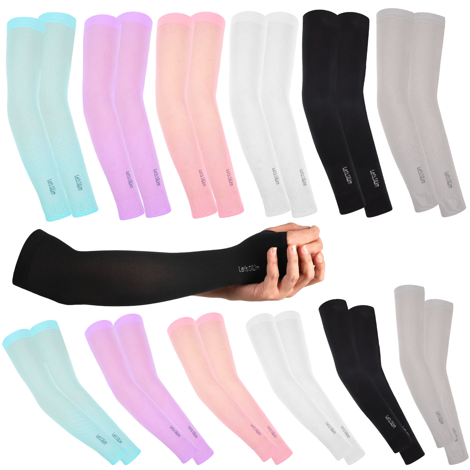 BPS Men Arm Sleeves outdoor Bike UV Sun Protective Arm Compression (1 ...