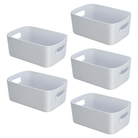 Open Plastic Storage Bins