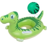 Hengguang Inflatable Pool Float Kids, Dinosaur Swimming Ring with Beach ...
