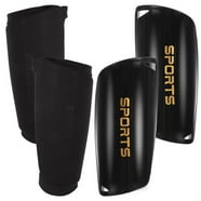 Wilson Black and Red Shin Guard ( With Velcro Closure Straps) - Walmart.com