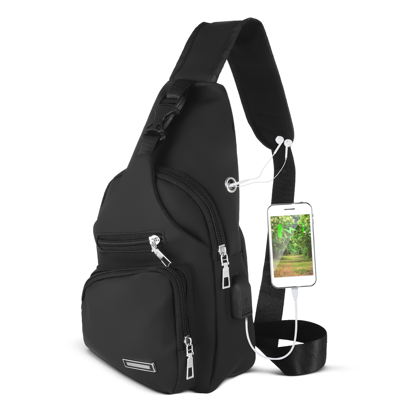 Athletic Works Women's Sling Backpack, Black - Walmart.com