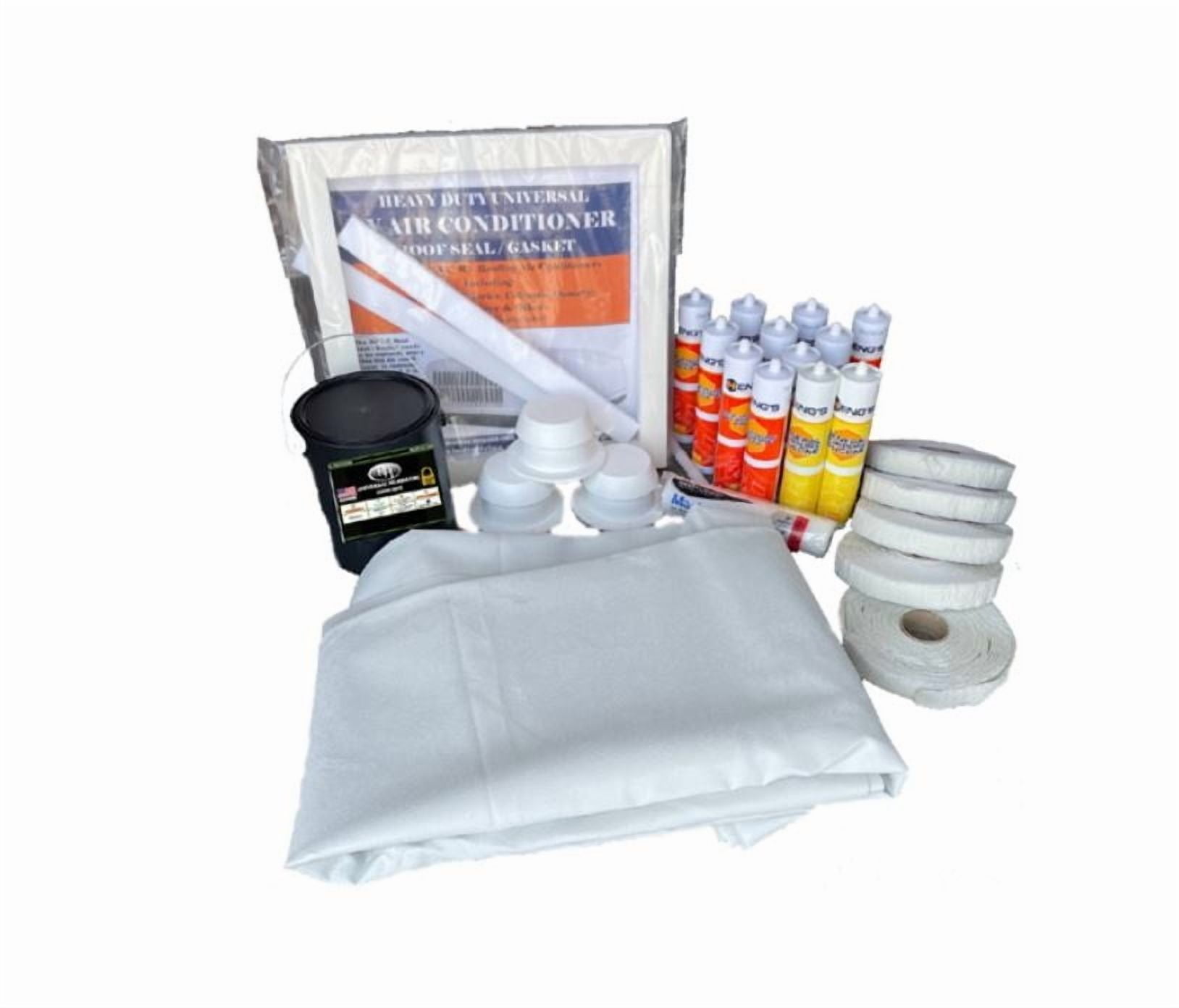 Heng's Industries 9638PRKITW ROLL ROOFING RV PVC - Walmart.com