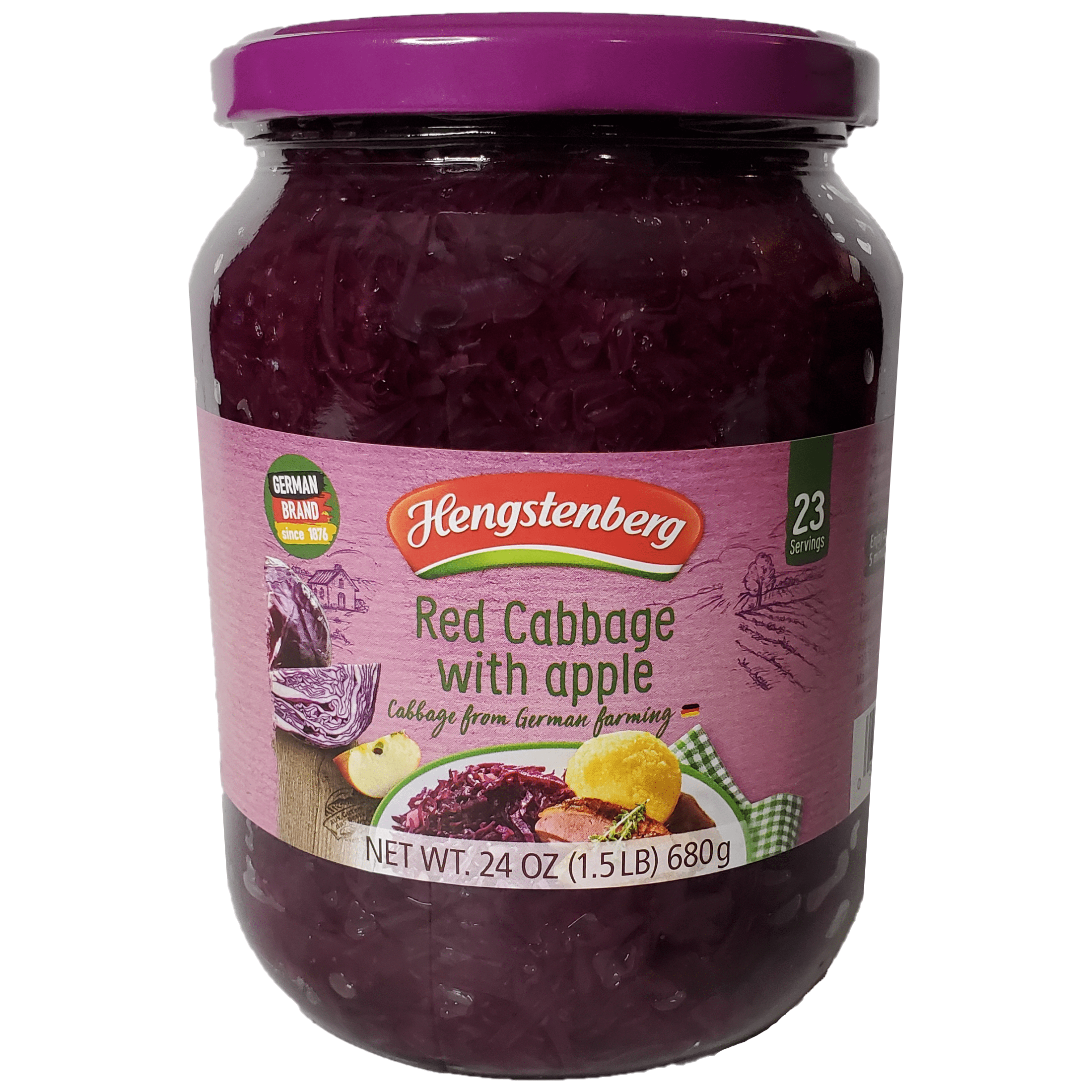 Hengstenberg Red Cabbage with Apple 24 oz - Walmart.com