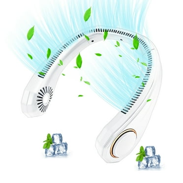 Quiet Small Portable Neck Fan, Wearable Hanging Personal Fan, Hands ...